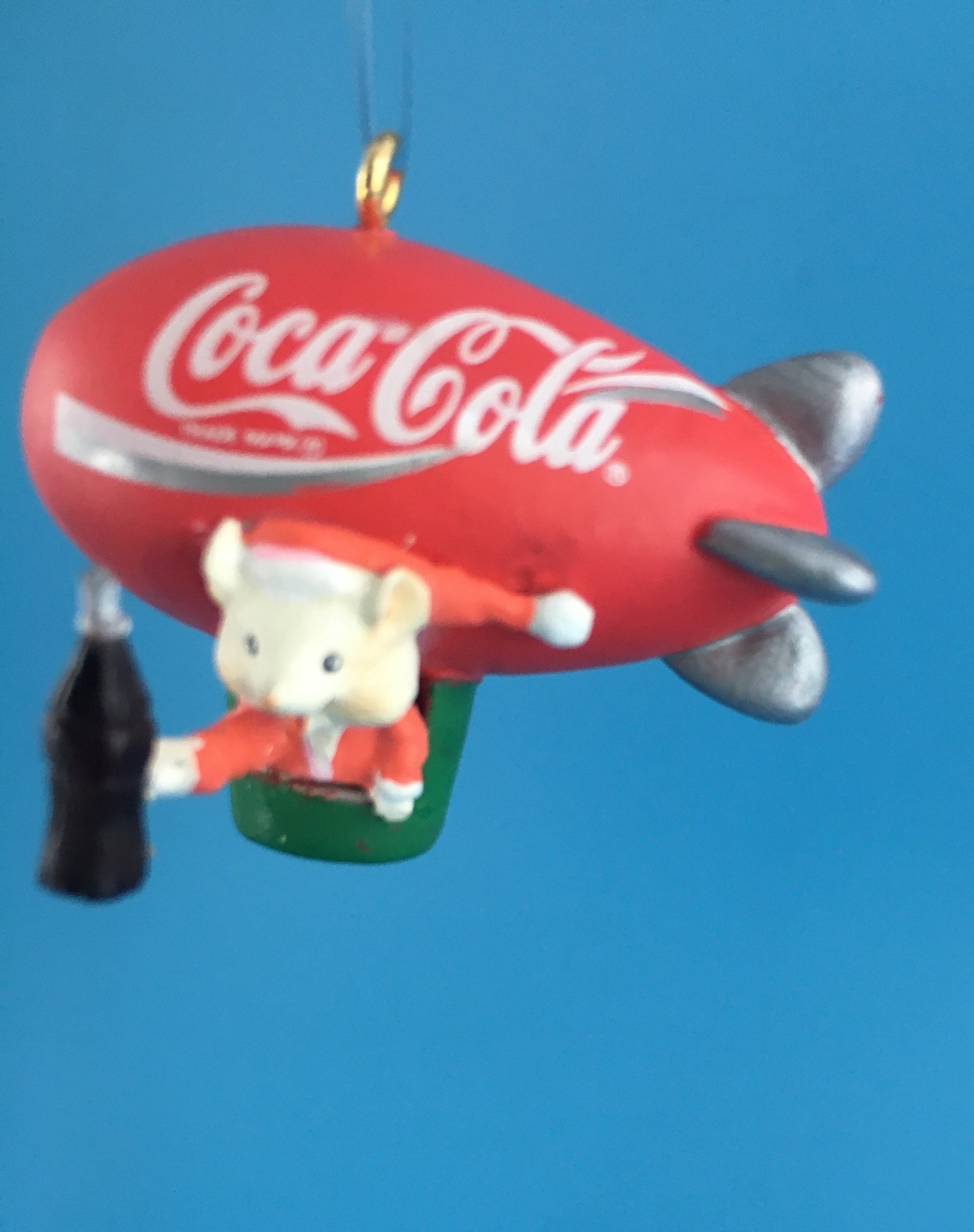 Coca-cola Blimp Christmas Ornament - Etsy
