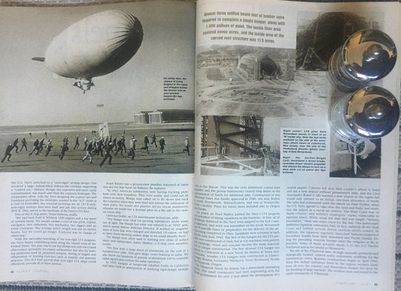 Blimp Hangars Flight Magazine - Etsy