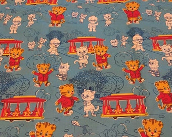 Daniel tiger fabric | Etsy