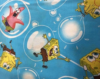 Spongebob fabric | Etsy