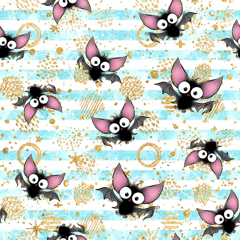 Halloween Bats, Floral Bats, Knit Fabric, Cotton Fabric, Roses Fabric ...