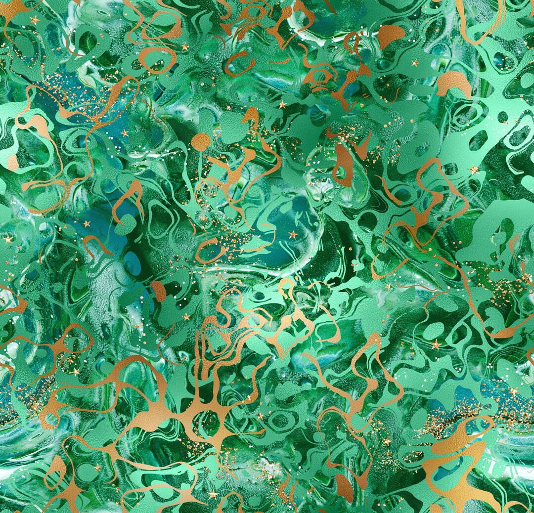 Green Marble Fabric, Marble Prints, Green and Gold, Marble Designs ...