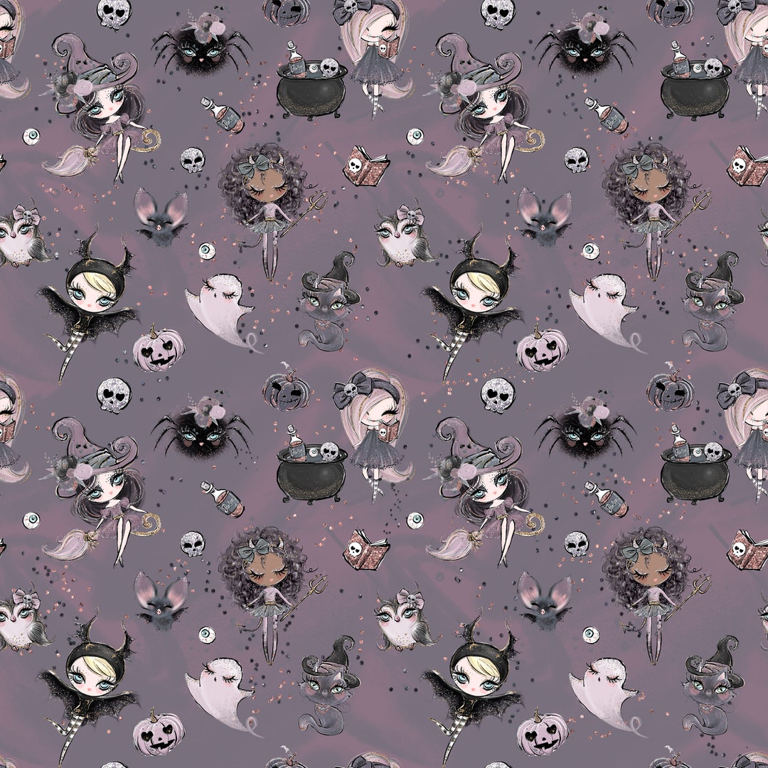Halloween Fabric, Pumpkin Fabric, Knit Fabric, Cotton Fabric, Jack O ...