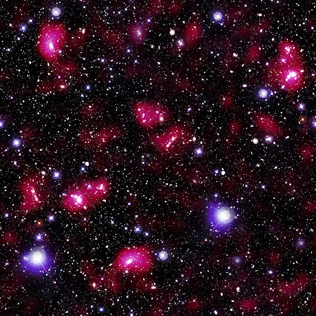 Space Fabric, Outer Space, Solar System Fabric, Galaxy Fabric, Stars ...