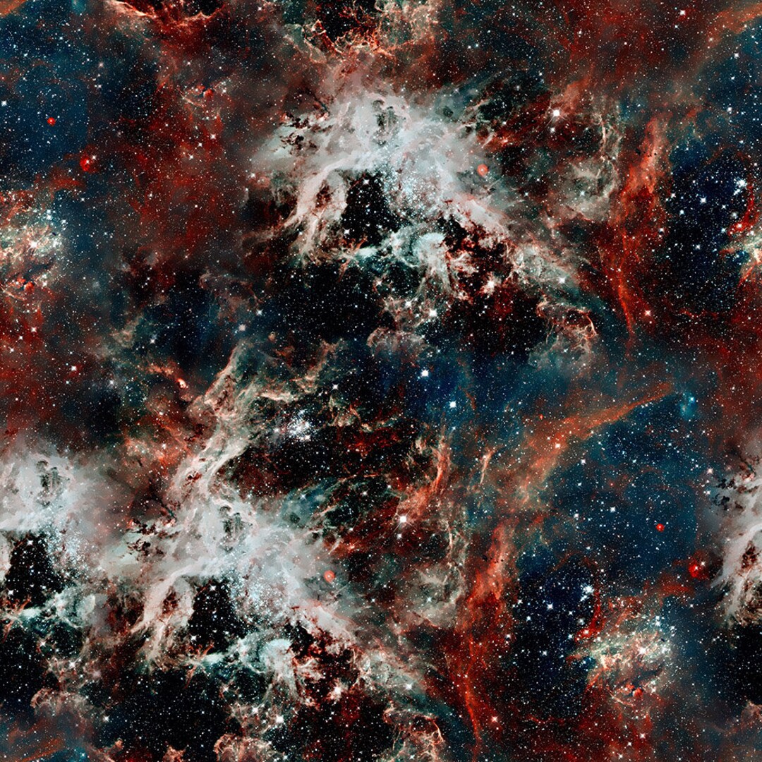 Space Fabric, Outer Space, Solar System Fabric, Galaxy Fabric, Stars ...