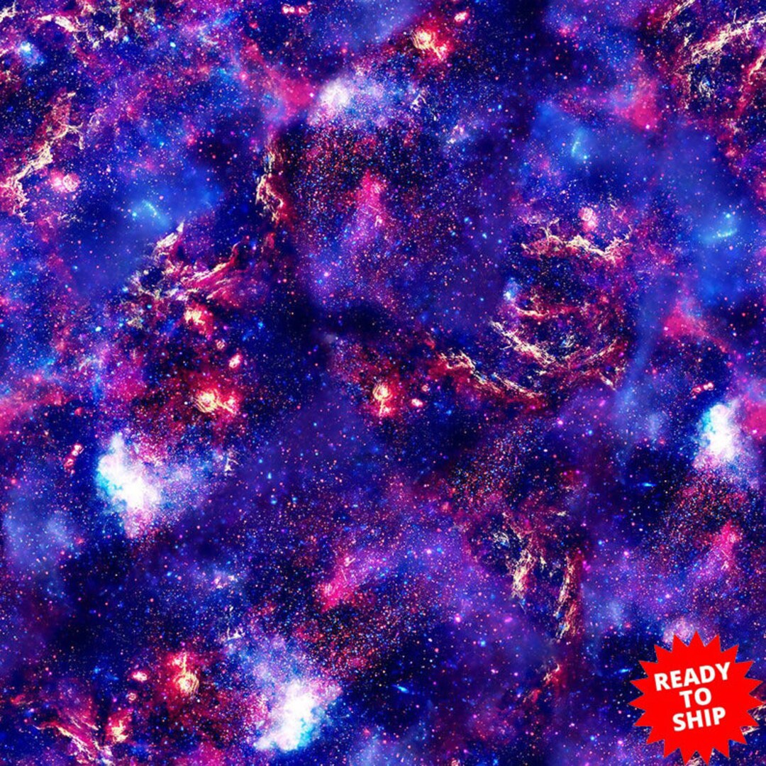 Space Fabric, Outer Space, Solar System Fabric, Galaxy Fabric, Stars ...