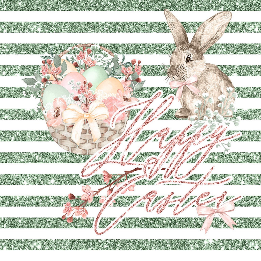 Easter Fabric, Easter Floral, Cotton Fabric, Knit Fabric, Fabric by the ...