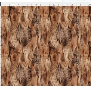 Wood Pattern Fabric, Wood Designs, Wood Prints, Cotton by the Yard ...