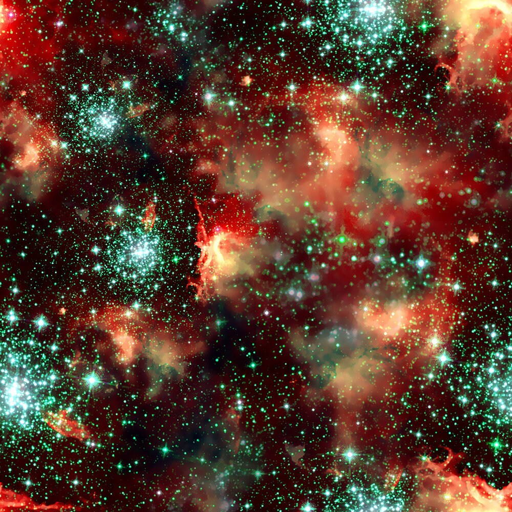 Space Fabric, Outer Space, Solar System Fabric, Galaxy Fabric, Stars ...