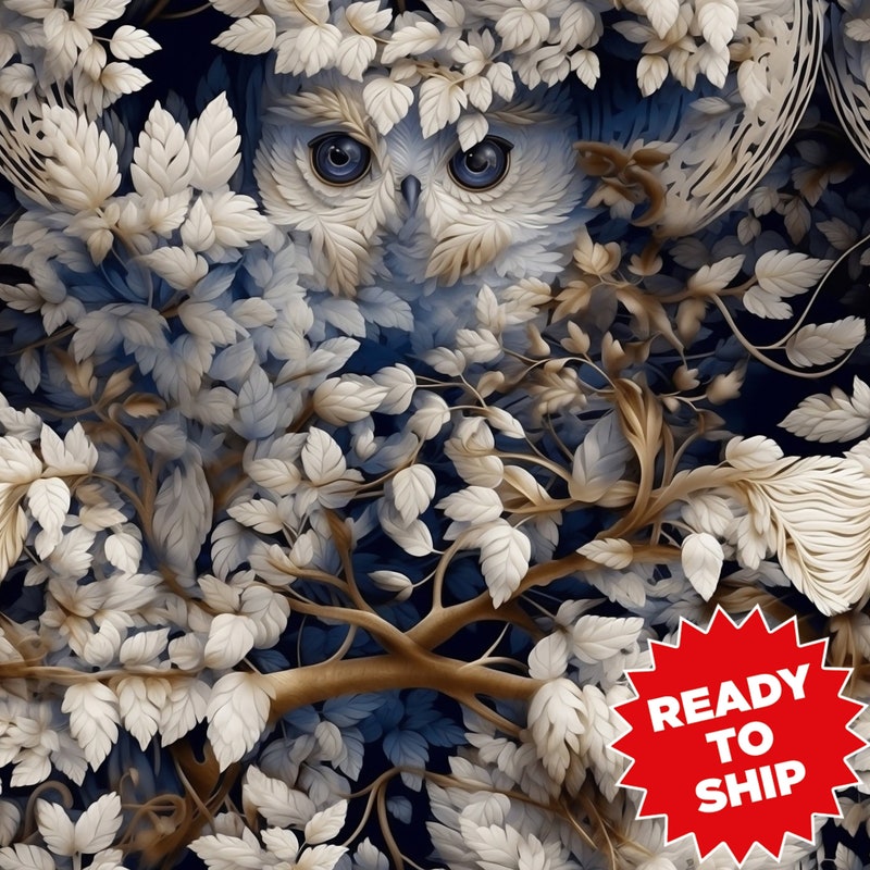 Owl Fabric - Etsy