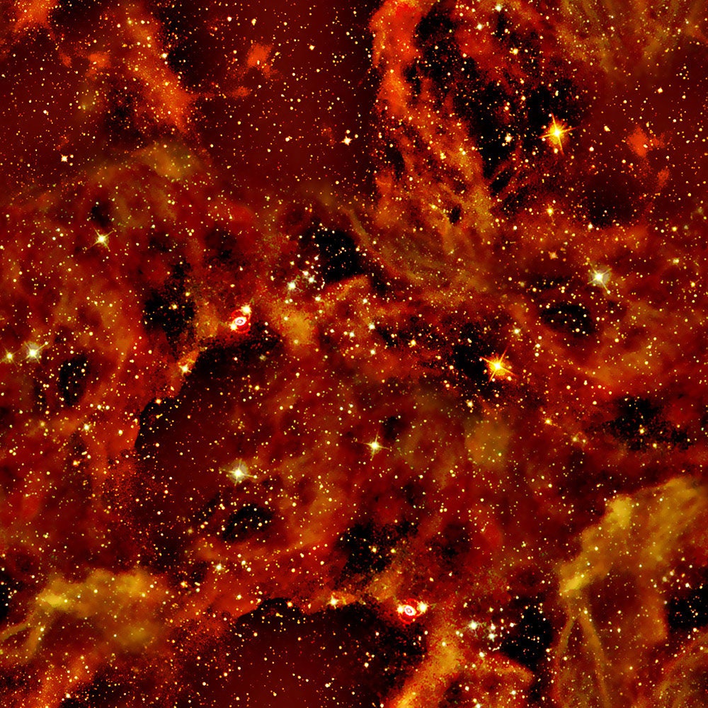S49 Space Fabric Outer Space Solar System Fabric Galaxy - Etsy