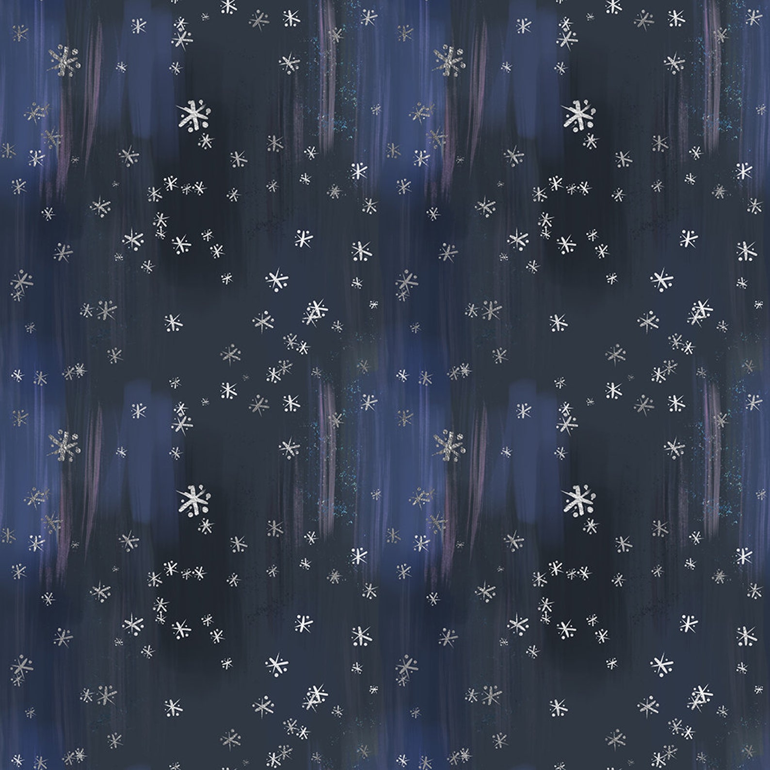 S30 Snow Fabric Winter Fabric Snow Flake Fabric Cotton - Etsy