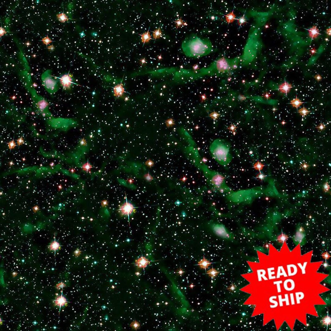 Space Fabric, Outer Space, Solar System Fabric, Galaxy Fabric, Stars ...