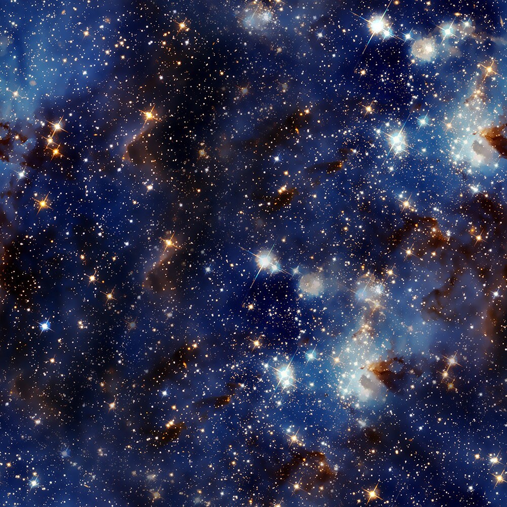 Space Fabric Outer Space Solar System Fabric Galaxy Fabric - Etsy