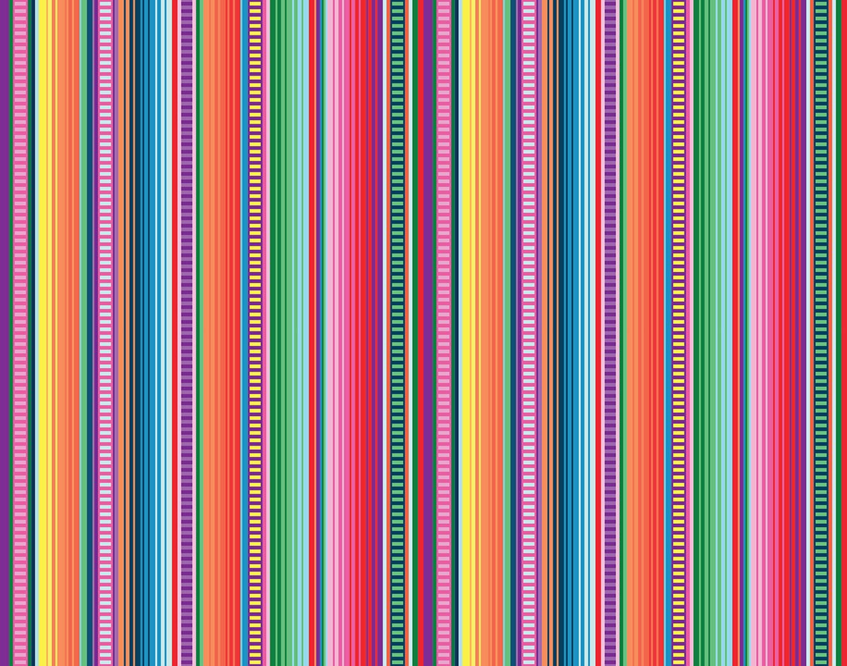 Fiesta Stripes Fiesta Prints Fiesta Fabric Fiesta Cotton Spanish Fabric ...