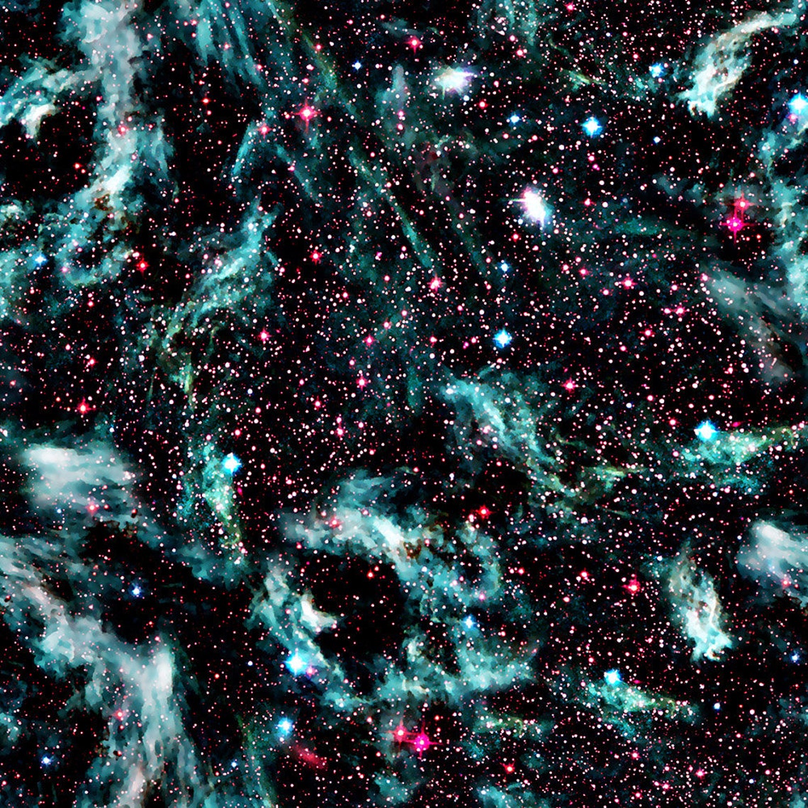 Space Fabric Outer Space Solar System Fabric Galaxy Fabric - Etsy