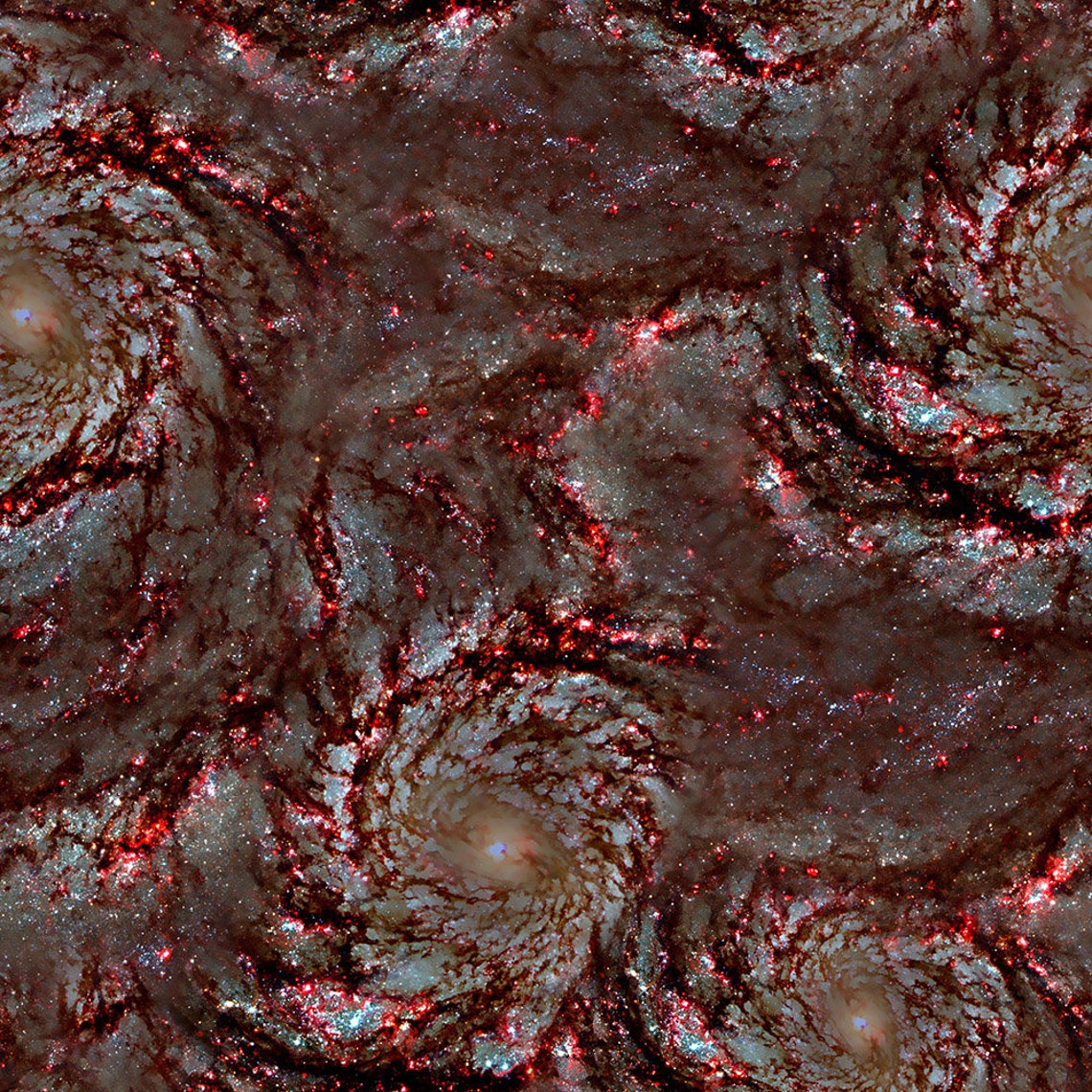 Space Fabric Outer Space Solar System Fabric Galaxy Fabric - Etsy