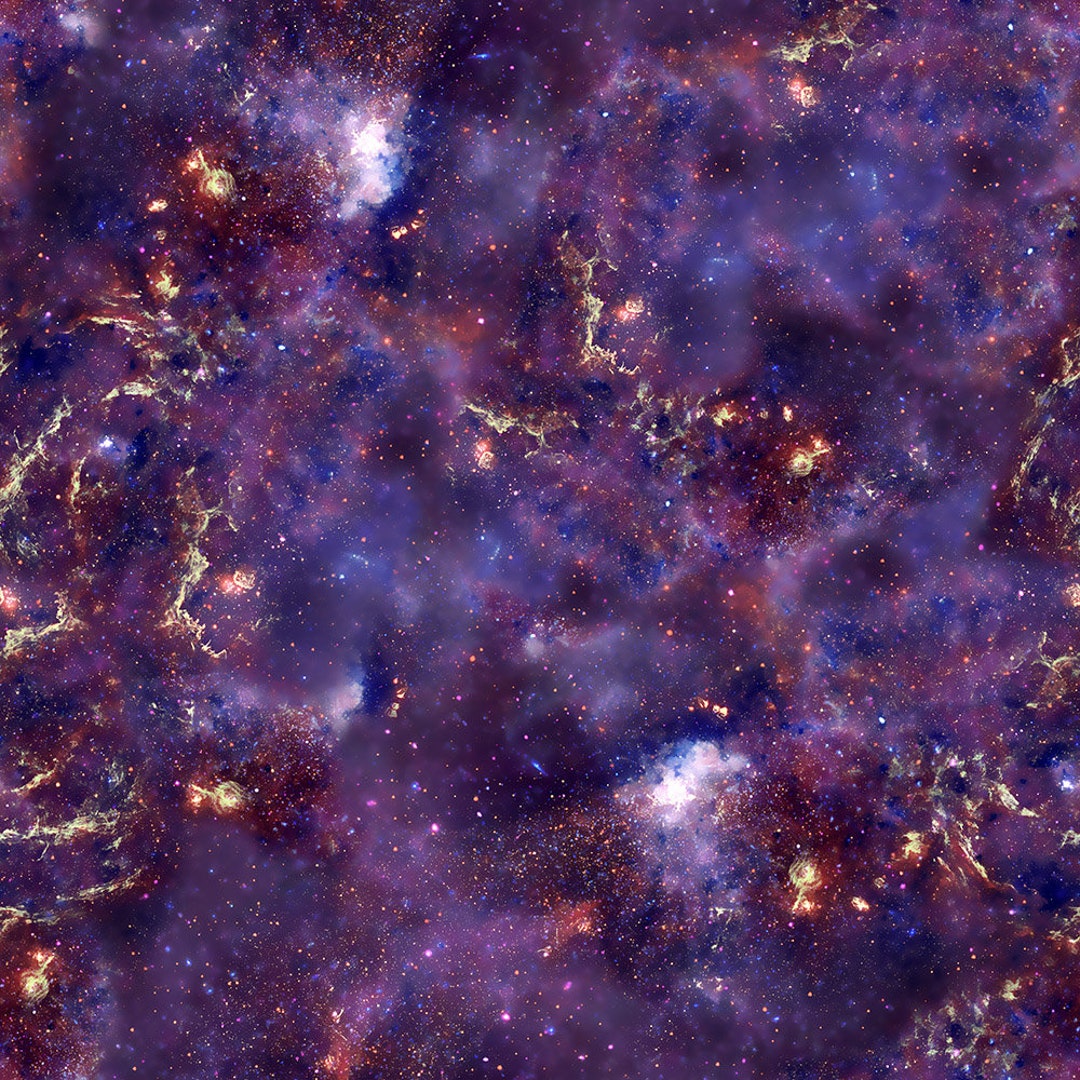 S288 Space Fabric, Outer Space, Solar System Fabric, Galaxy Fabric ...