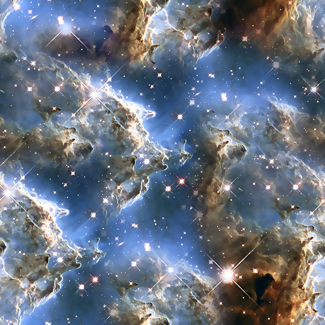 Space Fabric, Outer Space, Solar System Fabric, Galaxy Fabric, Stars ...