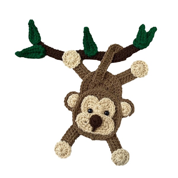 Monkey Applique - Etsy