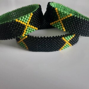 Jamaican Flag Bracelets - Etsy
