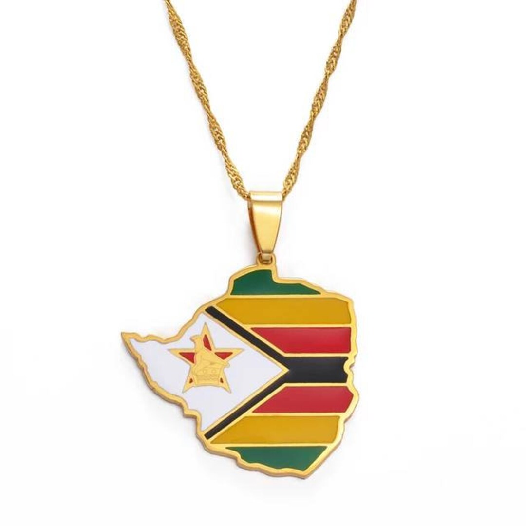 Zimbabwe Pendant Necklace - Etsy