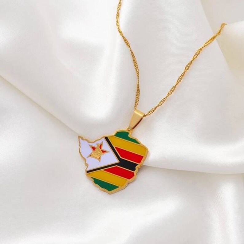 Zimbabwe Pendant Necklace | Etsy