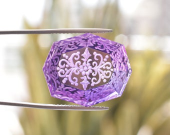 Fancy Cut Amethyst - Etsy