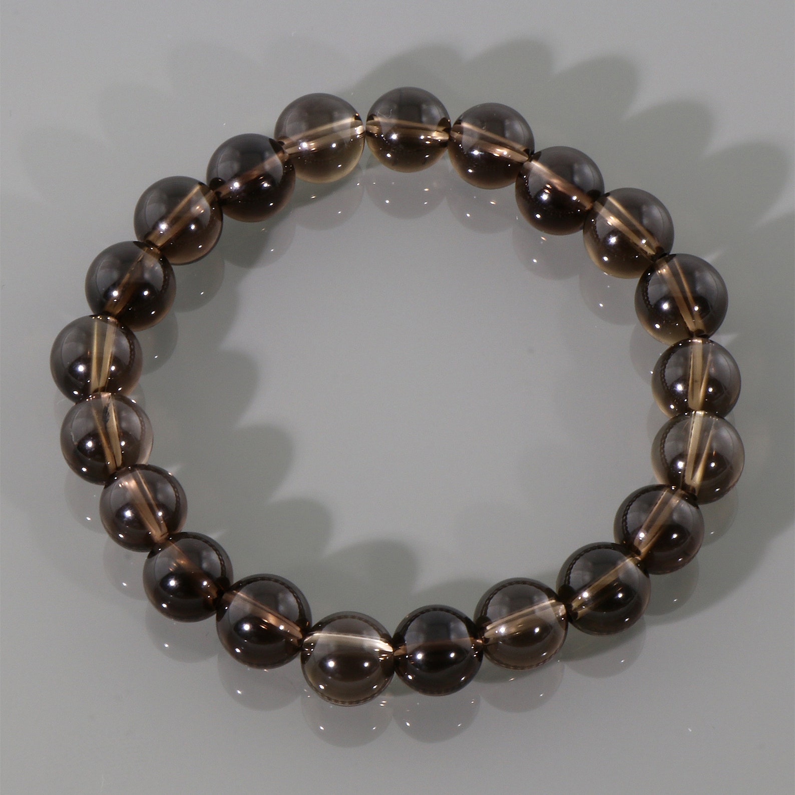 Smoky Quartz Bracelet 6mm Smoky Quartz Bracelet Healing - Etsy