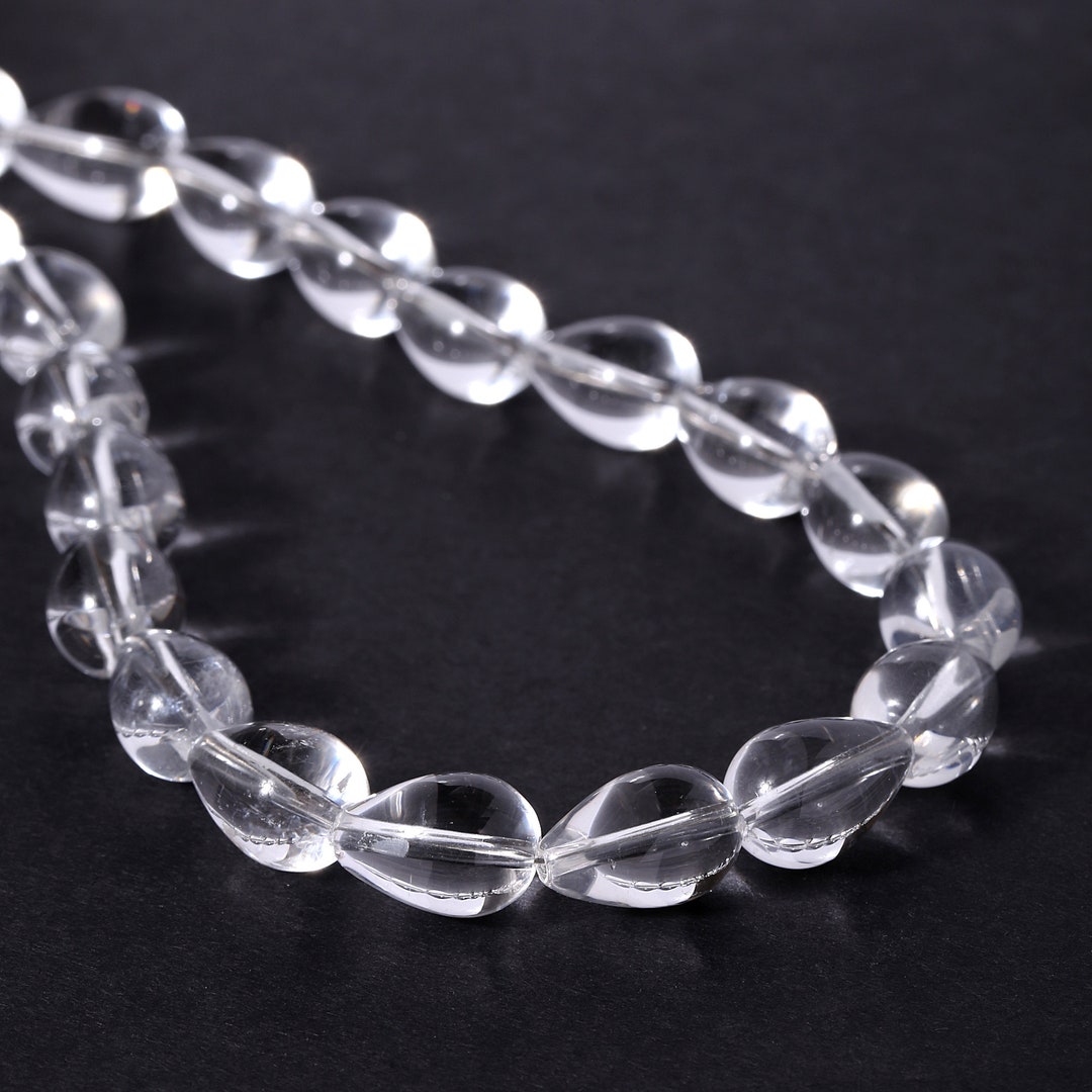 Clear Quartz Crystal Necklace Healing Crystal Gemstone Necklace Boho ...