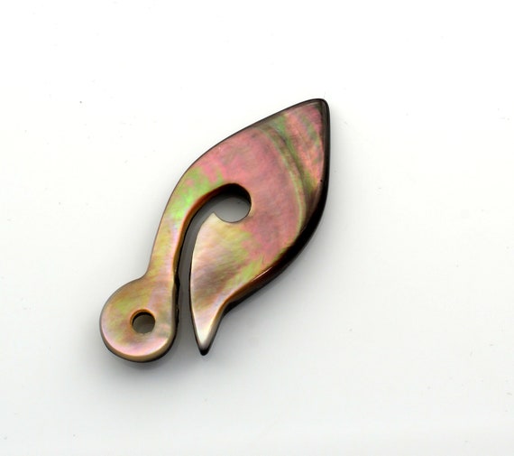 ABALONE SHELL STONE Fancy Fish Shape Shell Gems Multi | Etsy