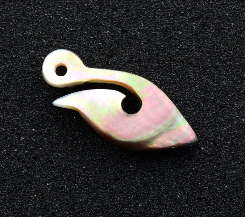 ABALONE SHELL STONE Fancy Fish Shape Shell Gems Multi | Etsy