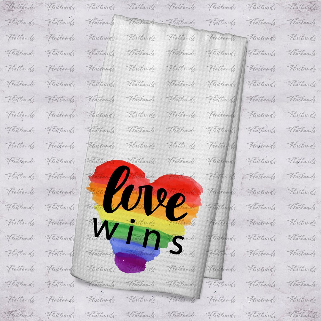 Pride LGBTQ Tea Kitchen Towel - Etsy