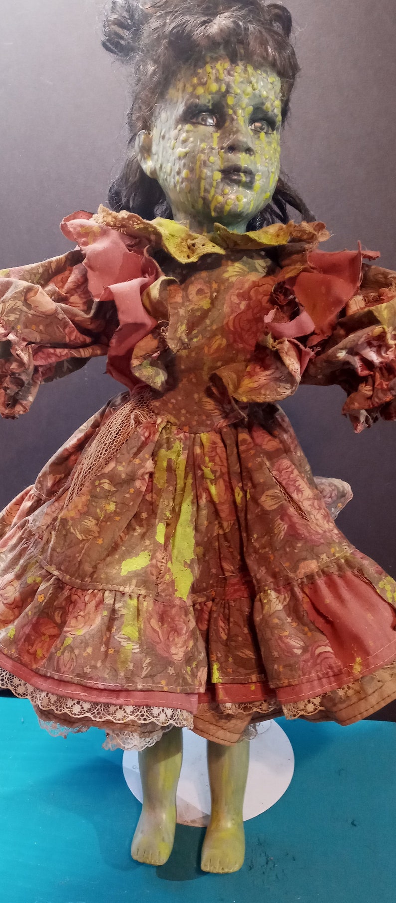 Ingrid Swamp Creepy Porcelain Doll Swamp Baby 18 OOAK - Etsy