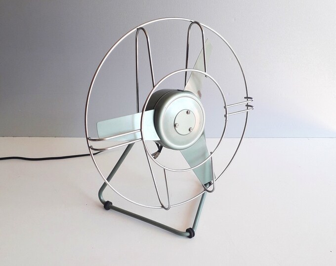 Vintage Fan LAMEL Factory 1950s - Etsy