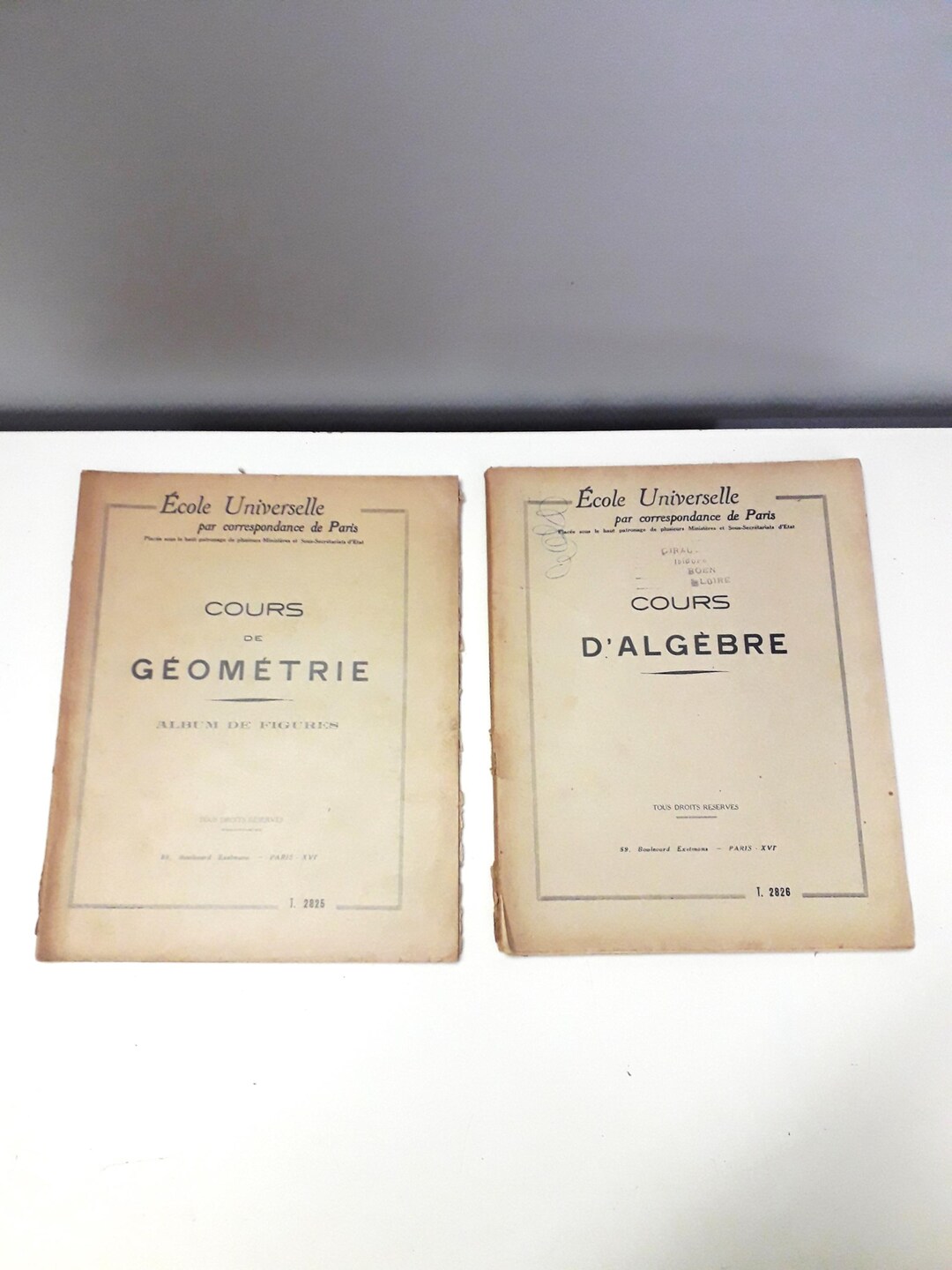 Two Old Math Books From the 1940s - Etsy