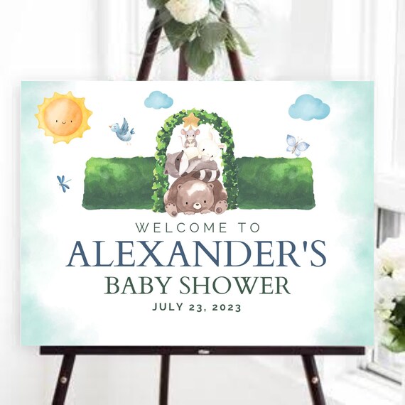 Digital Download Baby Shower Sign Baby Shower Welcome Sign - Etsy