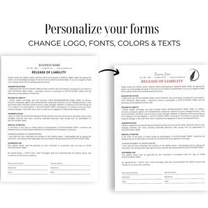 Home Staging Client Intake Form, Contract Printable Form, Business ...