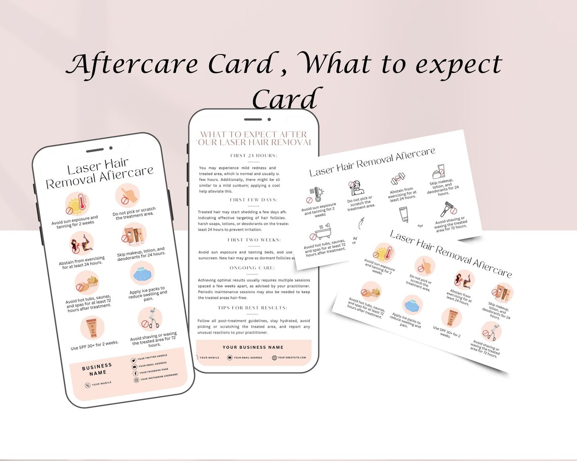 Editable Laser Hair Removal Consent Forms, Intake Form, Fitzpatrick ...