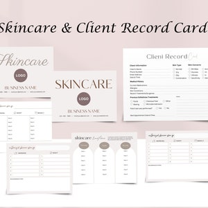 Editable Facial Treatment Forms, Esthetician Templates, Printable ...