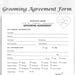 Grooming Agreement Form, Printable Form, Dog and Cat Grooming Agreement ...