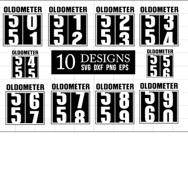 Oldometer Svg - Etsy