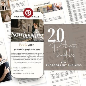 Photography Pinterest Templates, Photographer Pinterest Templates ...