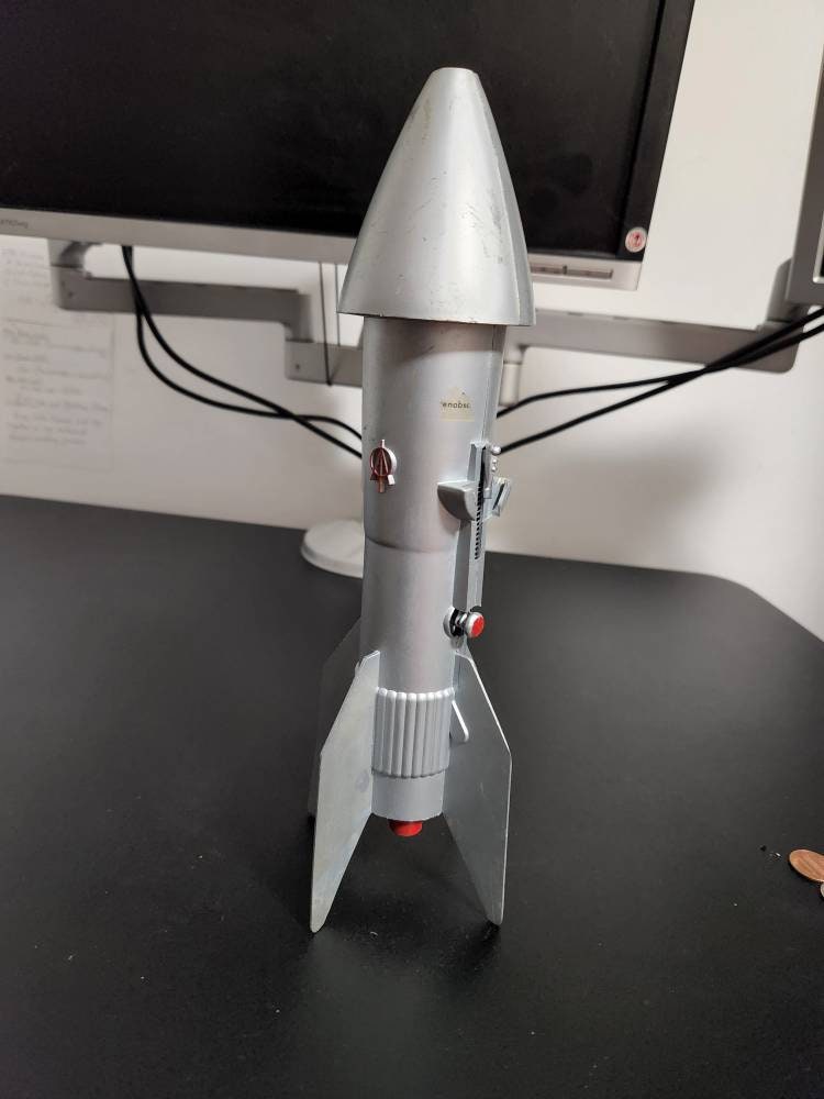 1960s Atomic Rocket Bank by Astro MFG. A Berzac Creation - Etsy
