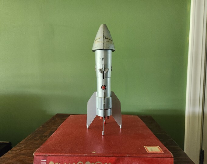 1960s Atomic Rocket Bank by Astro MFG. A Berzac Creation, Rocket Ship ...