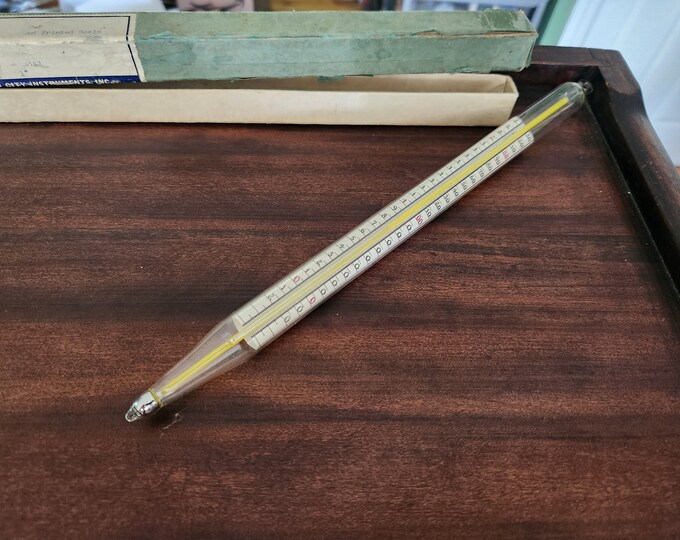 Vintage Garden City Instruments Incorporated Scientific Thermometer ...