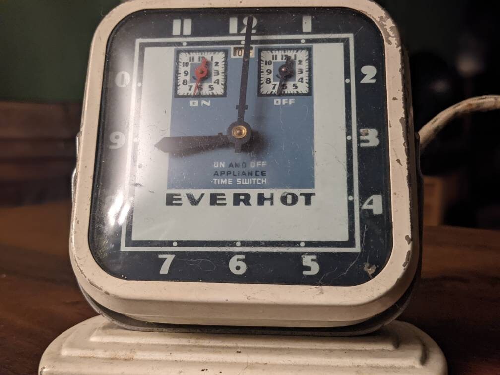 Swartbaugh Mfg. Time Switch Appliance Timer Antique Clock | Etsy
