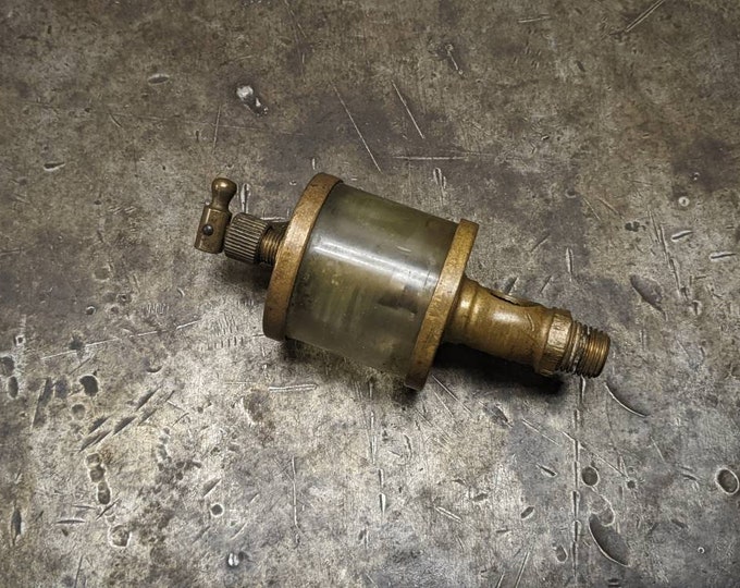 Antique Essex Brass Mfg Drip Oiler, Hit and Miss Oiler, Machine Oiler ...