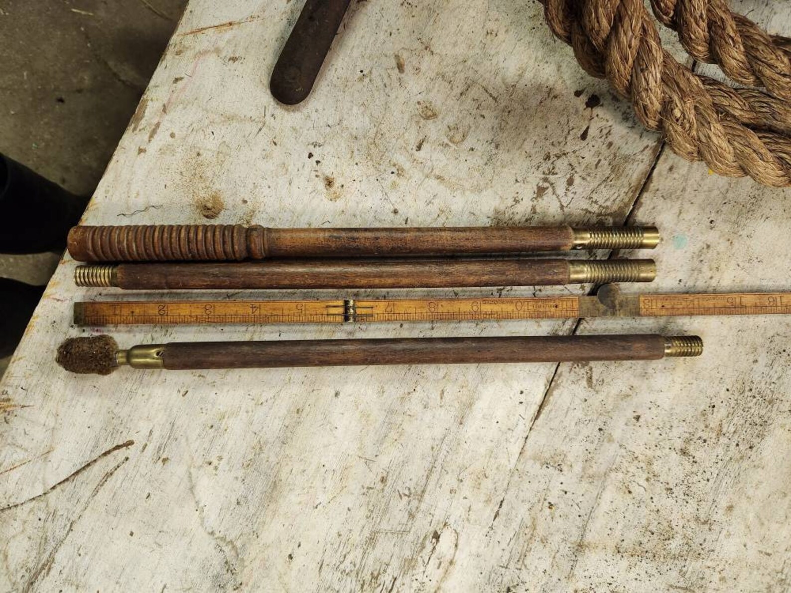 Antique Shotgun Cleaning Rod Wooden Gun Cleaning Rod 12 - Etsy