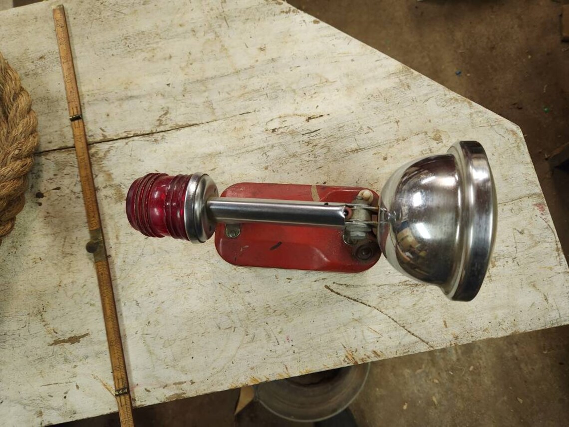 Vintage Big Beam 164 Sealed Beam Beacon Lamp 6 Volt Emergency - Etsy
